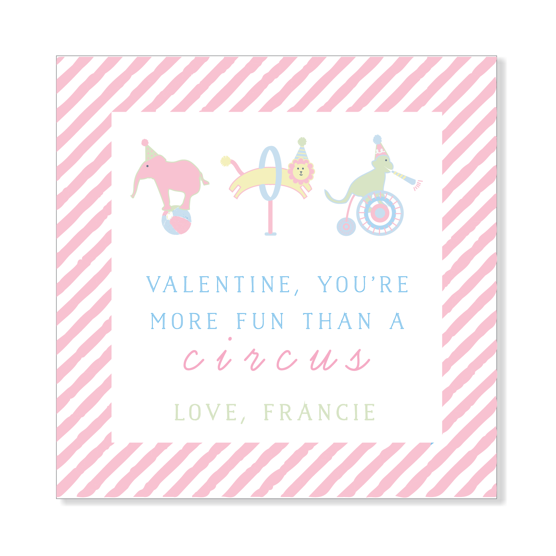 Circus Valentine – Jack Paper Company