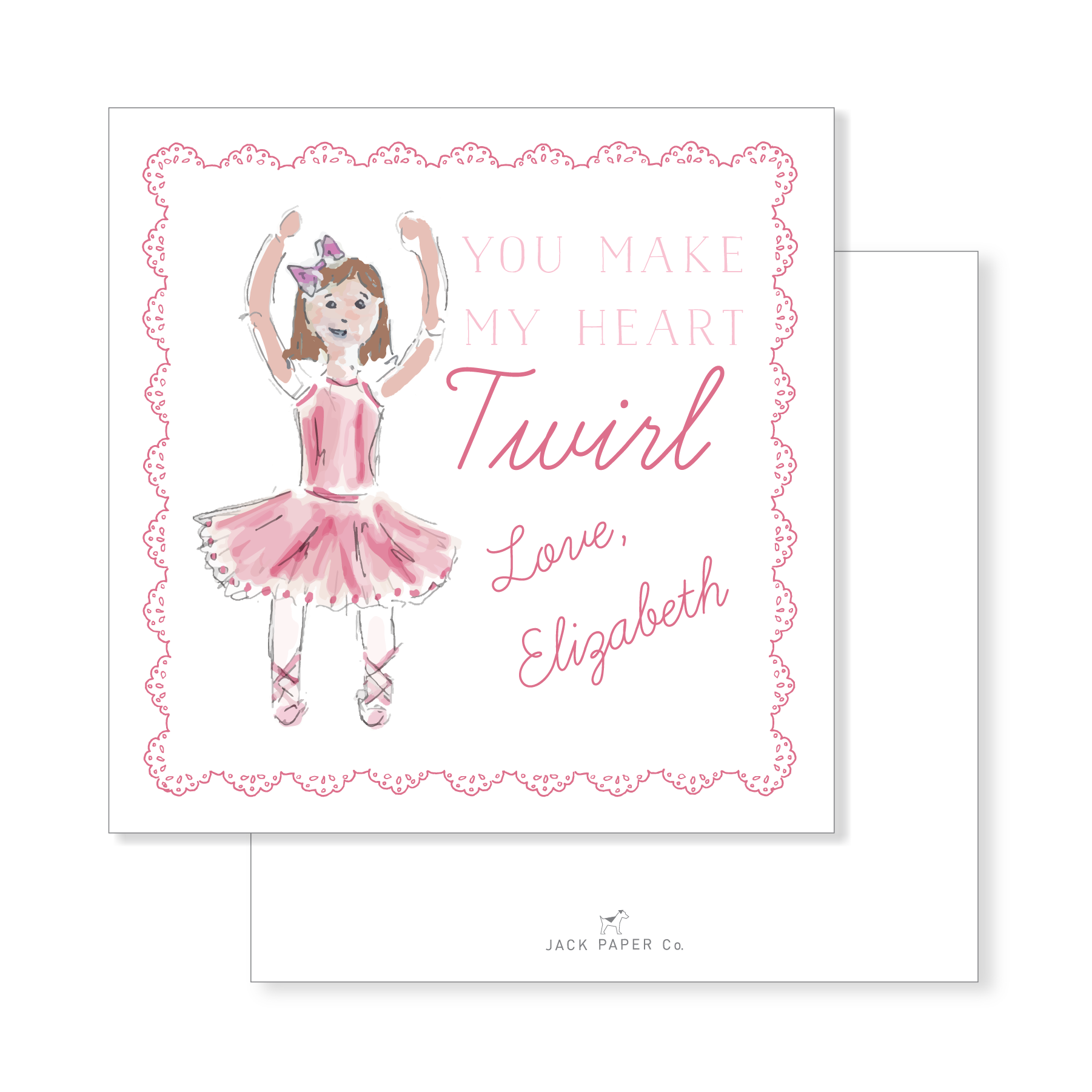 Ballerina Twirl – Jack Paper Company