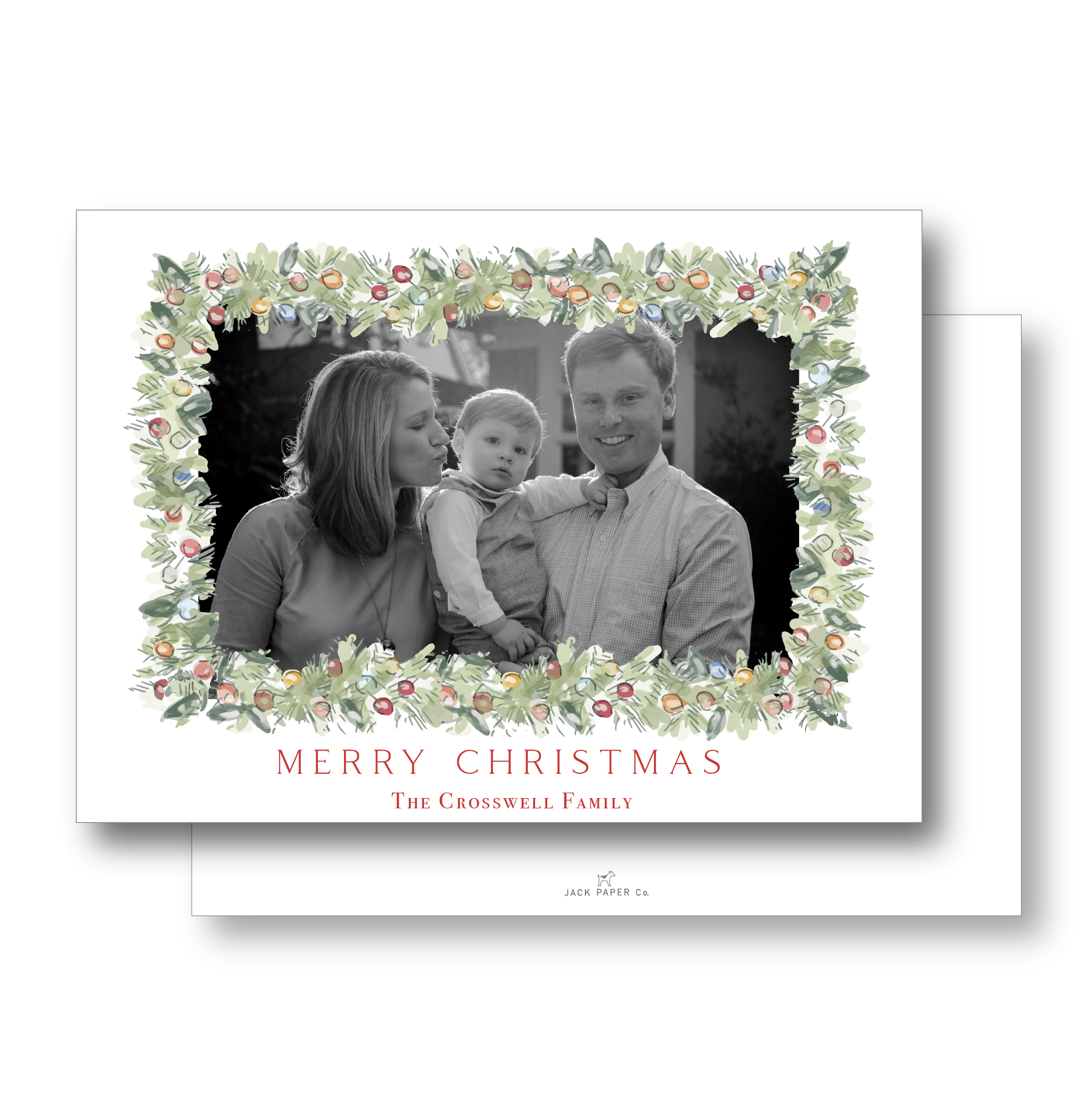 Christmas Lights Card – Jack Paper Company