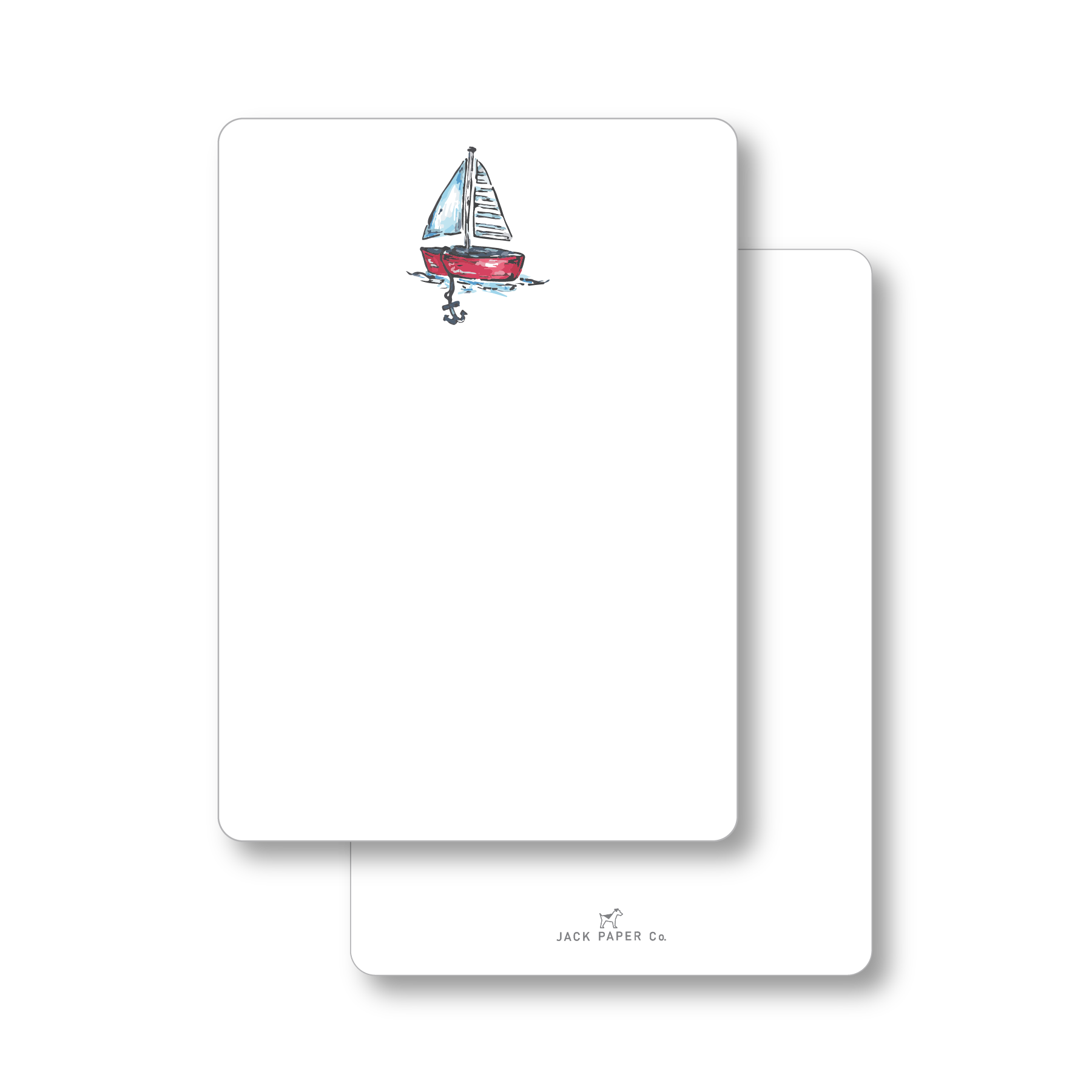 Sailboat Skinny Note – Jack Paper Company