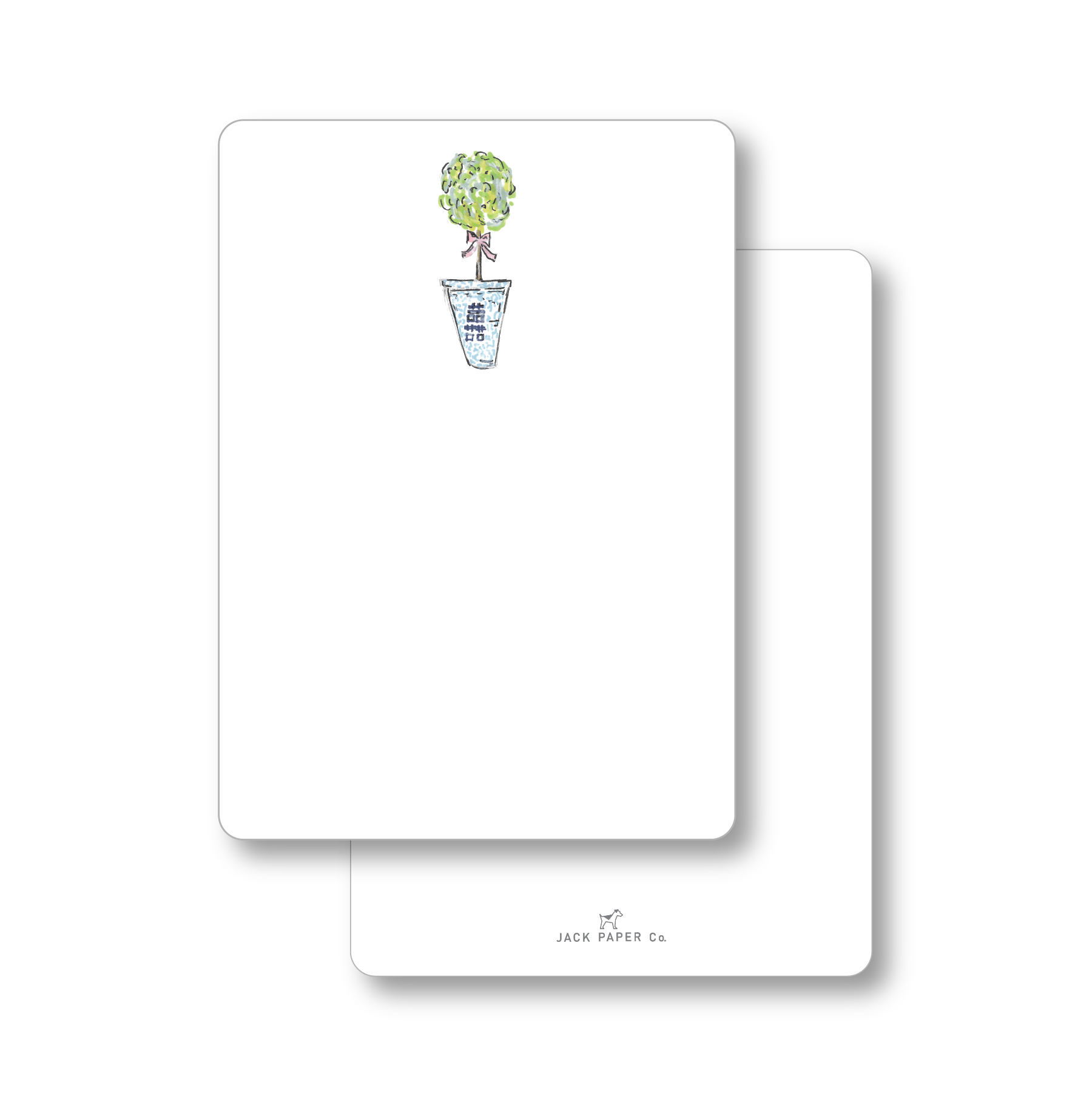Topiary Skinny Note – Jack Paper Company
