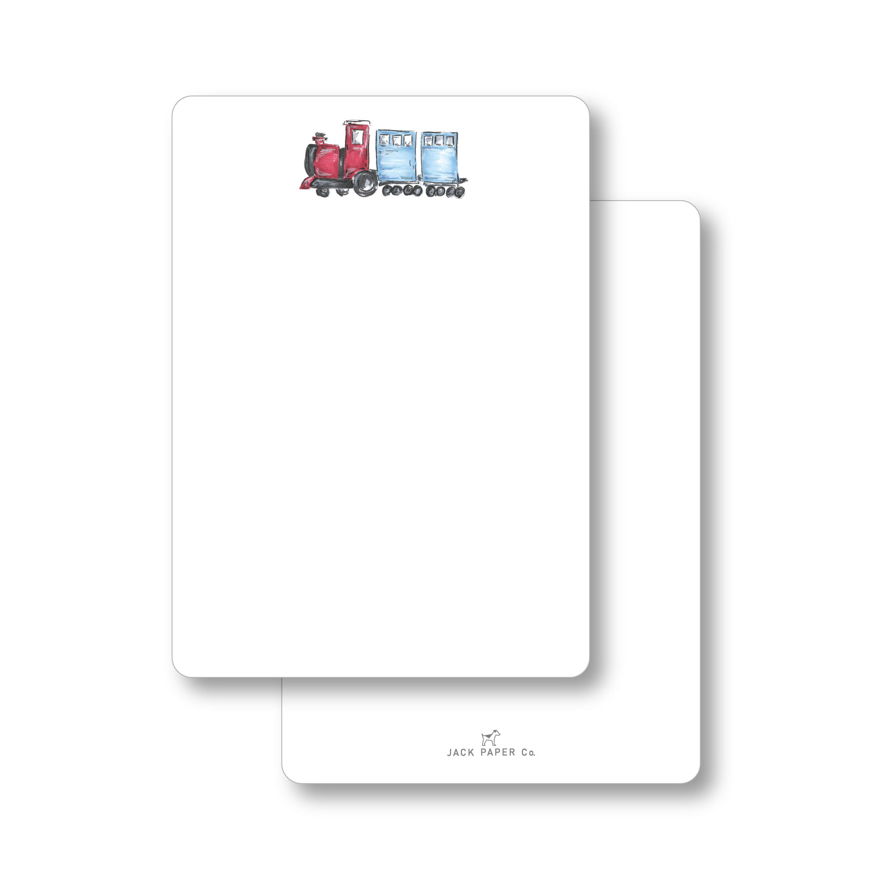 Train Skinny Note – Jack Paper Company