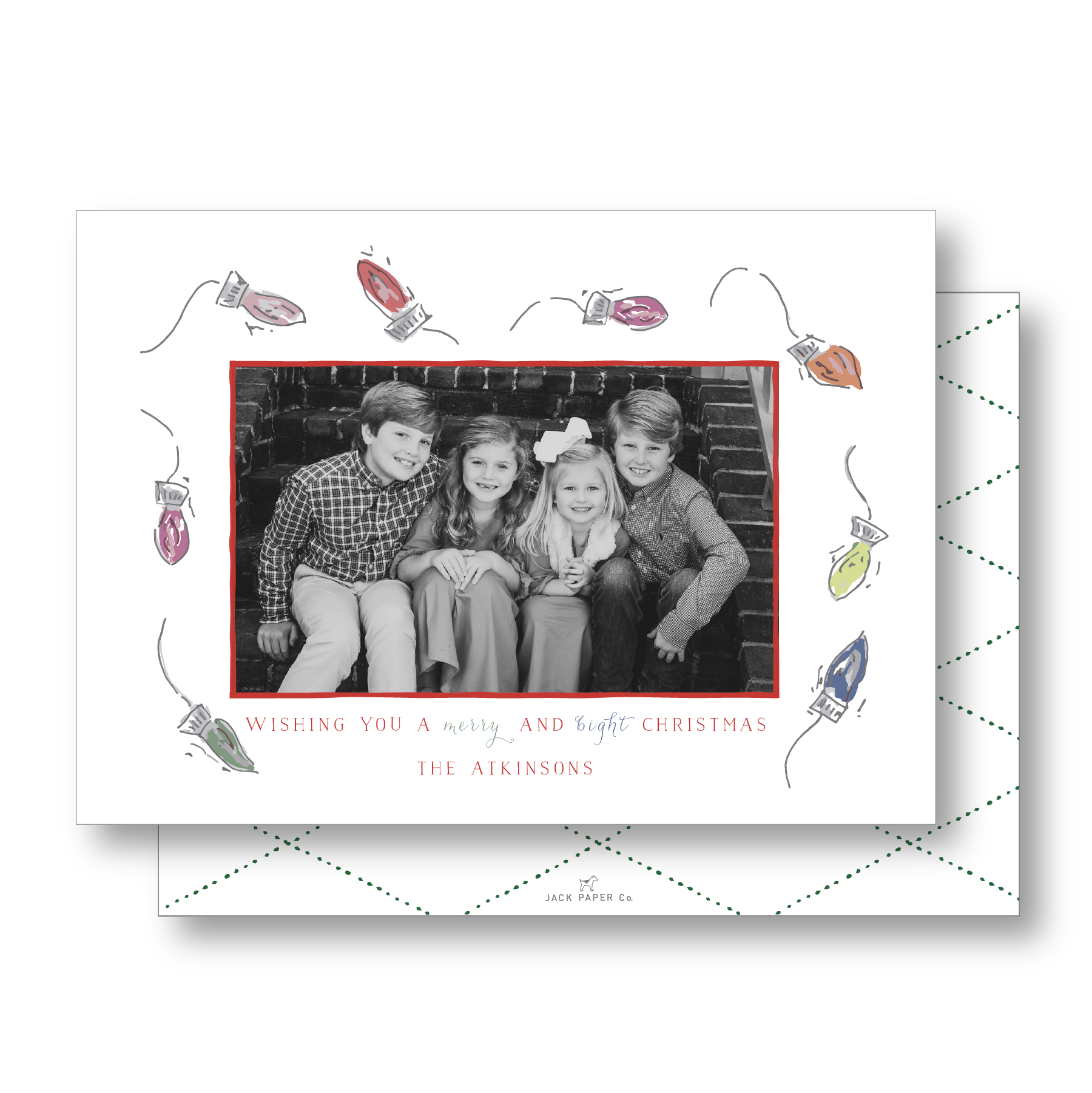 Vintage Lights Card – Jack Paper Company