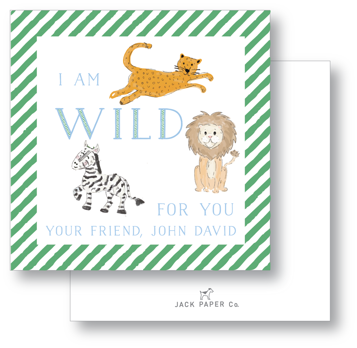 Wild for You Valentine – Jack Paper Company